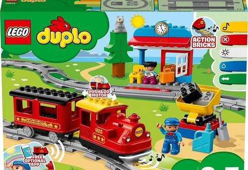 Lego Duplo Поезд на паровой тяге 10874