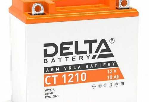 Мото аккумулятор Delta CT 1210 прям. пол. 10 Ач