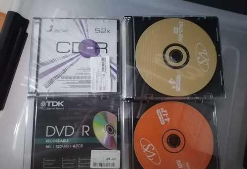 CD и DWD-диски (болванки)