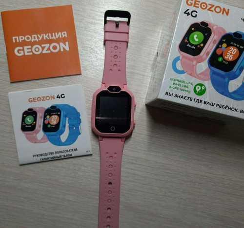 Детские смар часы телефон geozon G-Kids 4G с gps