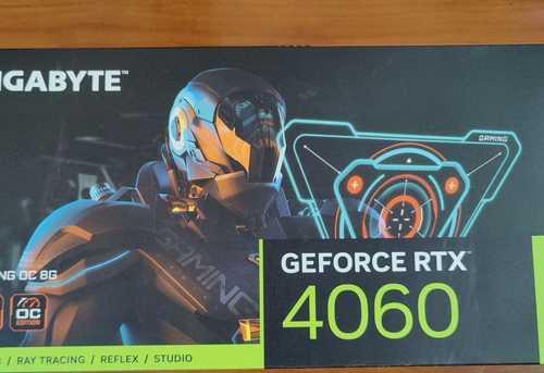 Видеокарта Gigabyte RTX4060 gaming OC 8GB gddr6