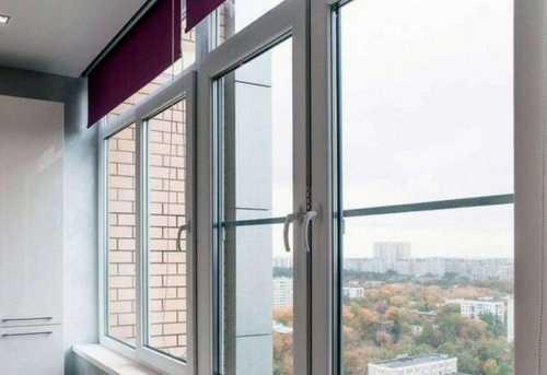 Остекление окна для балконов и лоджий