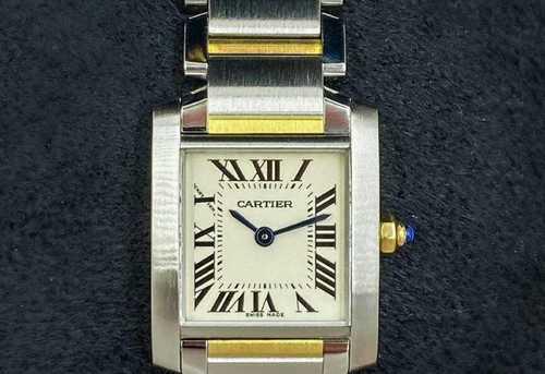 Cartier Tank Française Steel and Gold