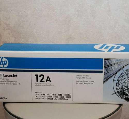 Картридж HP LaserJet Q2612A оригинал