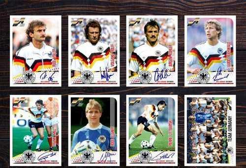 Карточки. Сборной Германии. Чемпионат Европы 1988