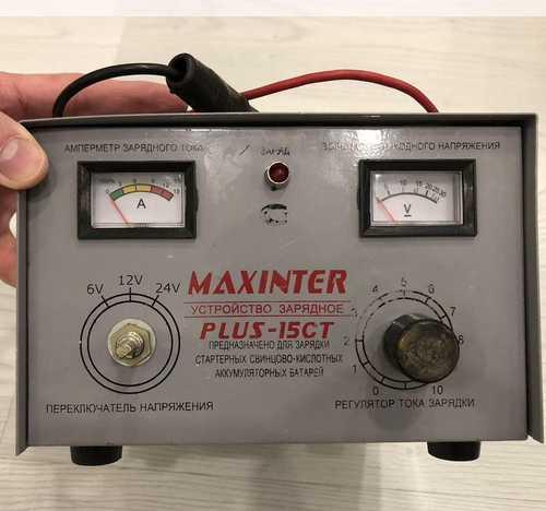 Зарядное устройство maxinter plus-15 CT