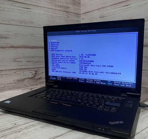 Ноутбук Lenovo ThinkPad SL510