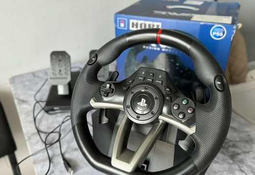 Игровой руль Hori racing wheel apex ps4 ps5 ps3