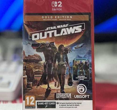 Star Wars Outlaws Gold Edition Nintendo Switch 2