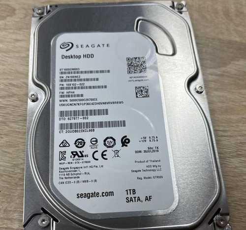 Seagate Desktop HDD 1 Tb