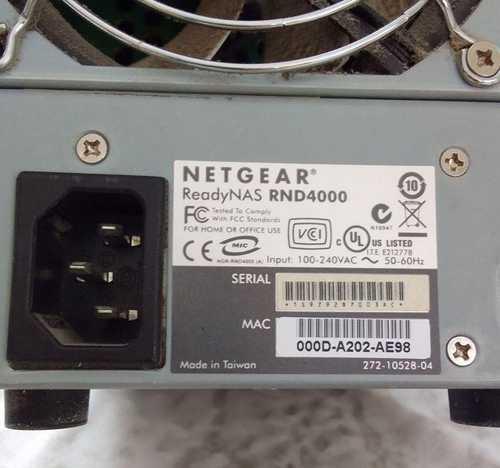 Сетевое хранилище nas nengear NVR4000