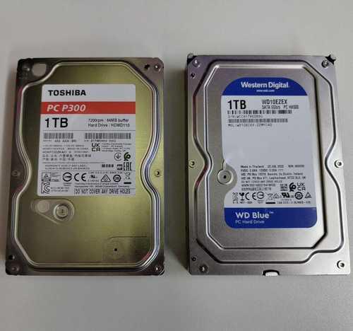 2 шт HDD по 1tb / Жёсткий диск 1 tb