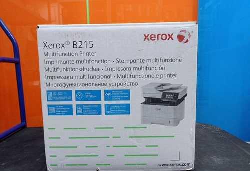 Новый Xerox WorkCentre B215DNI