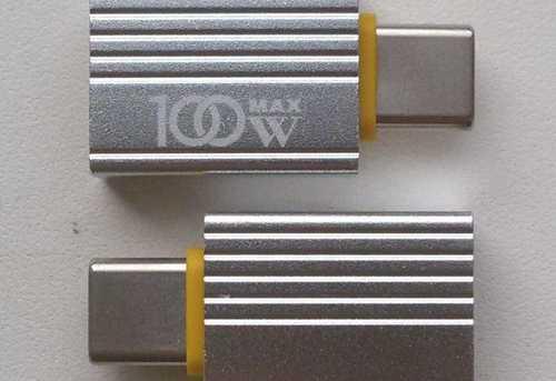 Адаптер TypeC-USB 100W