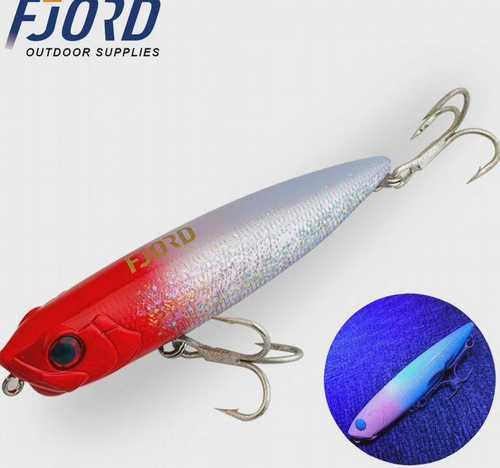 Fjord 110 мм 22 г Topwater Карандаш для рыбалки 22g, color 5