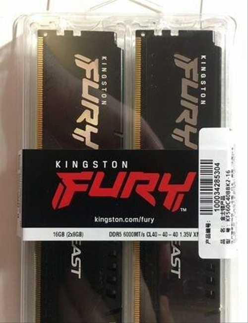 Kingston Fury 16GB DDR5 6000MHz