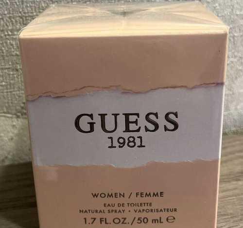 Туалетная вода guess 1981