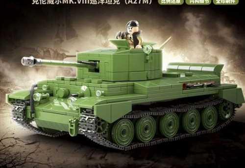 Конструктор Крейсерский танк (Аналог Лего)