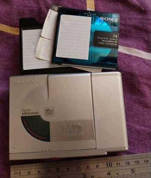 Sony Walkman MZ-R37 MD рекордер плеер