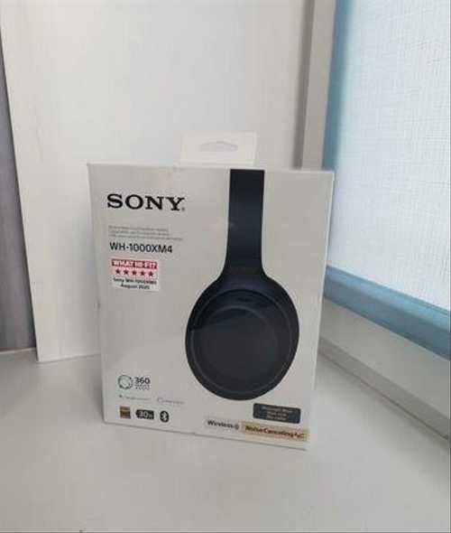 Новые Беспроводные наушники Sony WH-1000XM4 Blue