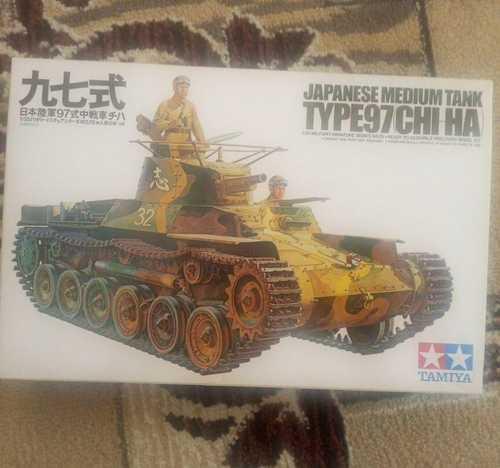 Модель танка CHI-HA Tamiya