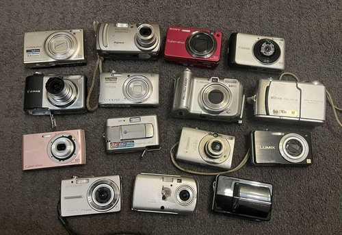 Фотокамеры на запчасти Canon Sony Nikon лот