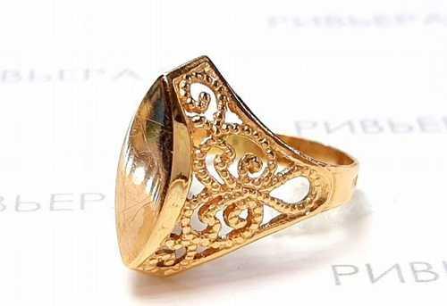 Золотое кольцо СССР 583 пробы 3,07 грамм