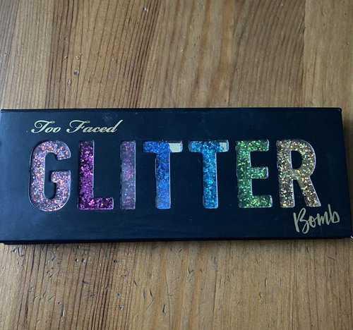 Палетка теней Too faced glitter