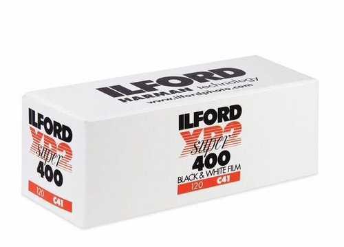Свежая фотопленка Ilford XP2 400 (120) ч/б нег