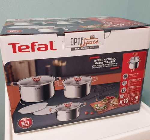 Набор посуды Tefal Opti'Space 13 предметов