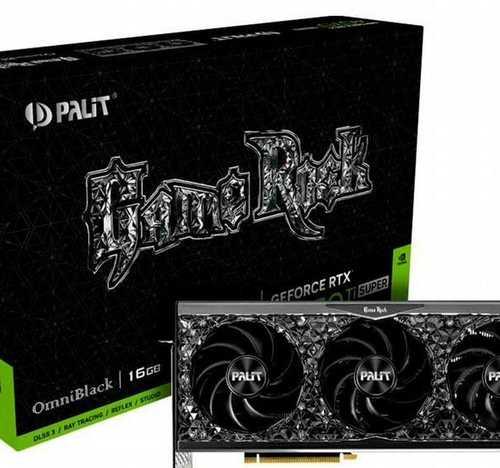 Видеокарта Palit RTX 4070ti Super Omniblack 16GB