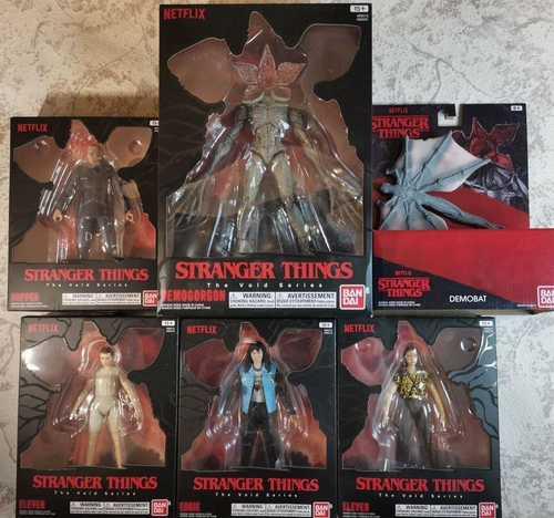 Фигурки stranger things Netflix bandai
