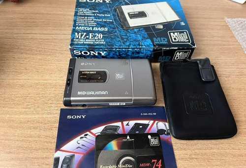 Минидисковый плеер Sony Mega Bass Mz-E20