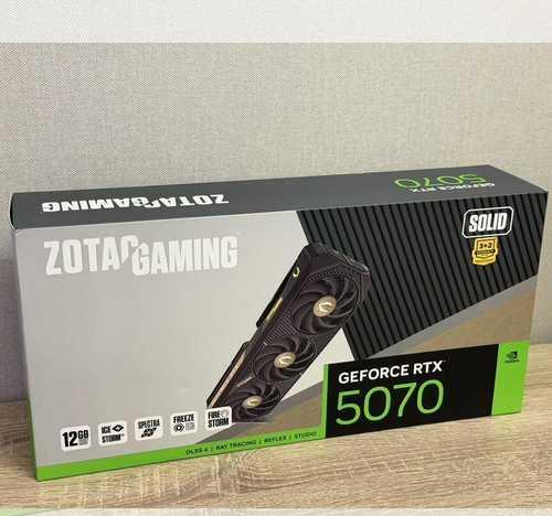 Видеокарта Zotac Gaming RTX 5070