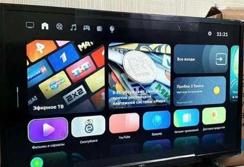 Телевизор smart tv sber 43, "100" диагональ Вся Россия | Аудио и видео ...