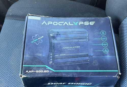 Усилитель apocalypse 500.2d atom plus