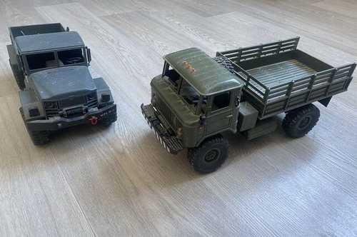 Рс модели газ 66 и американский грузовик
