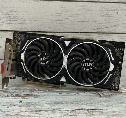 MSI armor RX 580 на 8GB (2304 - оригинал)