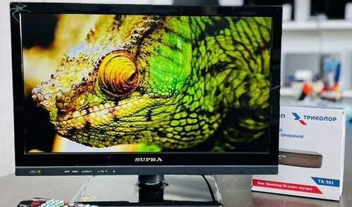 Телевизор Supra 19»/трикалор/HDMi/USB/Гаранти