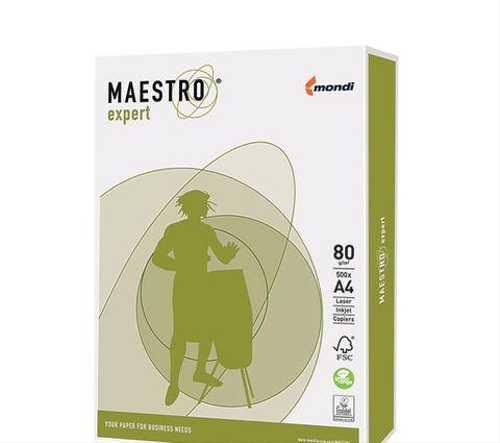 4603976871412, Бумага Mondi Maestro Expert А4, 80г