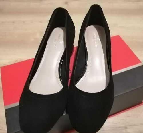 Новые женские туфли 37 размера (замша)