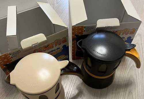 Гейзерная кофеварка для микроволновки