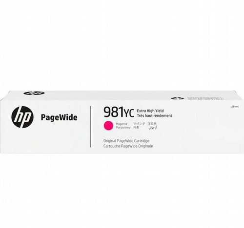 Картридж HP 981YC Magenta L0R18YC