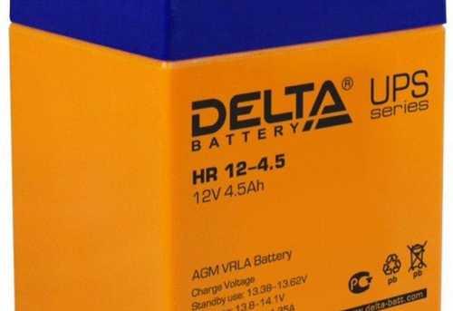 Аккумулятор для ибп/UPS Delta HR 12-4.5 (12 вольт