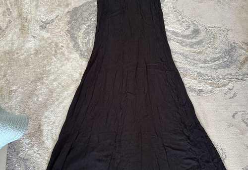 Платье сарафан черное 42
