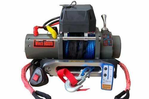 Лебедка переносная Electric winch 6000 lb