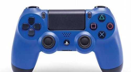 Джойстик PS4 Controller Wireless Dual Shock Blue C