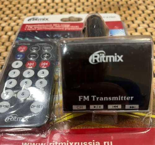 Авто fm трансмиттер Ritmix