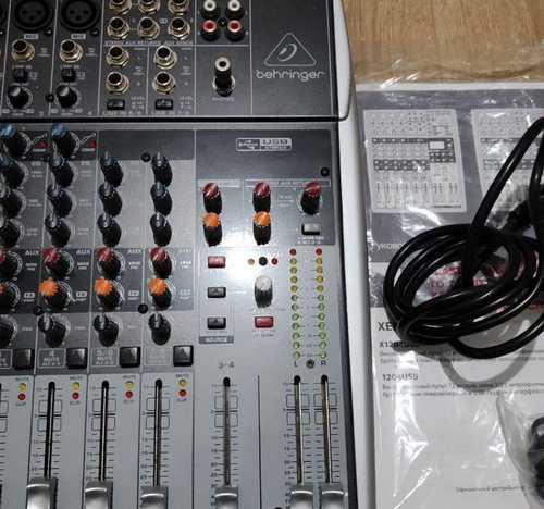 Микшерный пульт behringer xenyx q1204usb