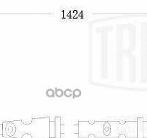 Датчик износа торм.колодок range rover 13- пер